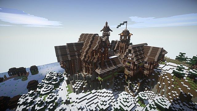 The Nordic Town | Timelapses | Great Hall, Tavern, Farms and More ...