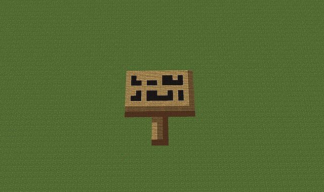 Sign Minecraft Map