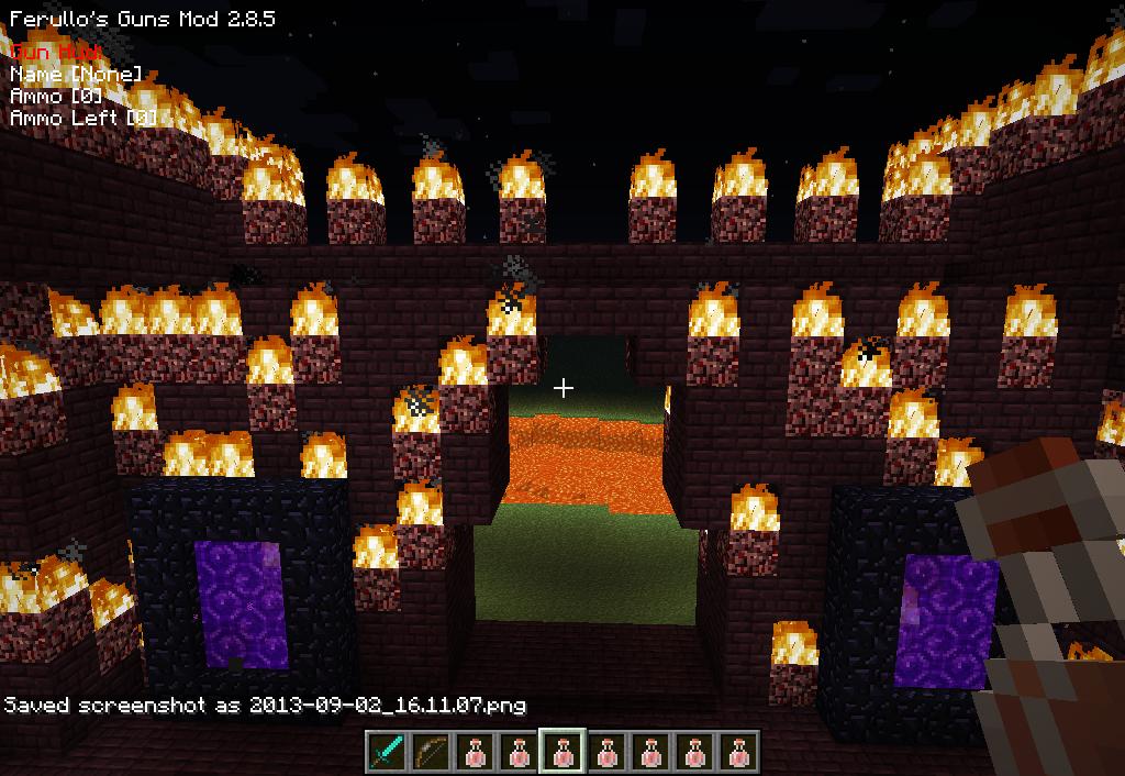 Nether Fortress Minecraft Map