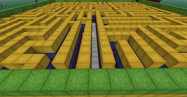 The maze Minecraft Map