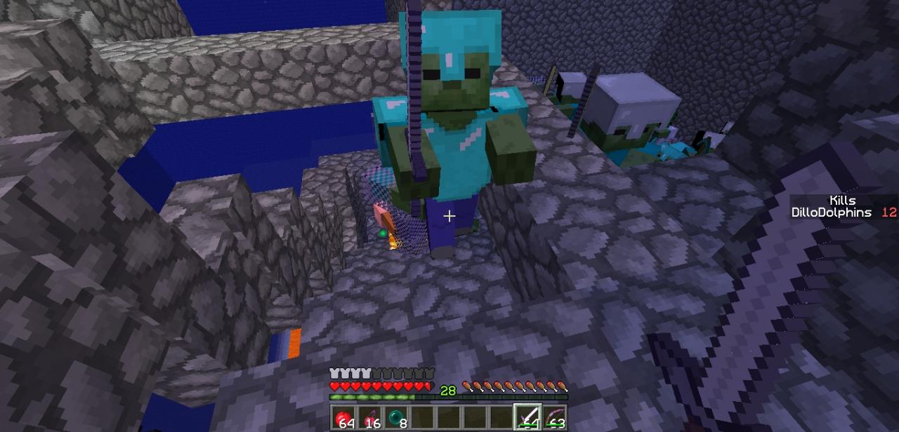 Zombie Siege Survival Minecraft Map