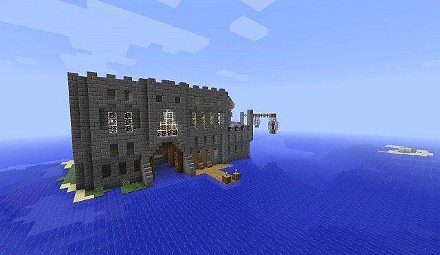 water fortres Minecraft Map