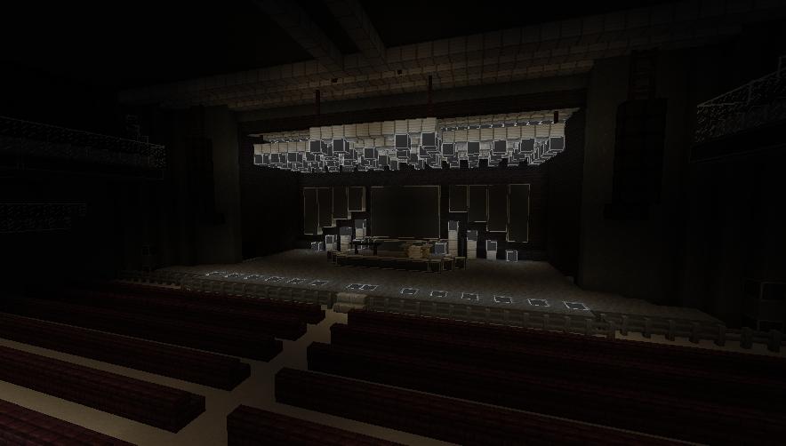 Music Festival Set Up (Working Lights) TEKKIT Minecraft Map