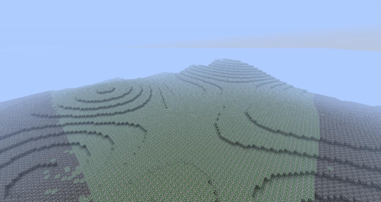 4 biome survival Minecraft Map