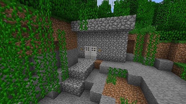 Cobble Cave with Stuff!(The rest is up to you!) Minecraft Map