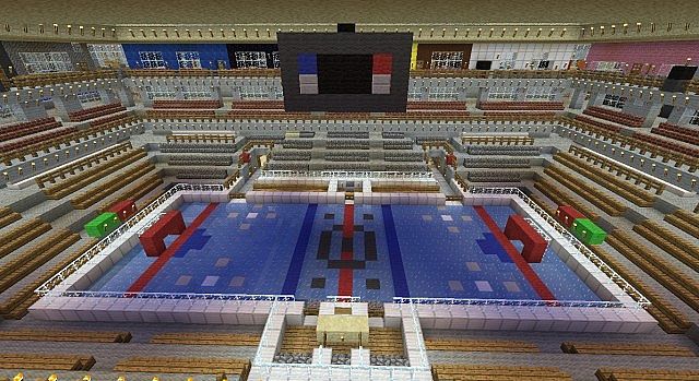 Minecraft Hockey Arena Minecraft Map
