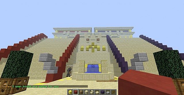 Templo Mayor Market Minecraft Map