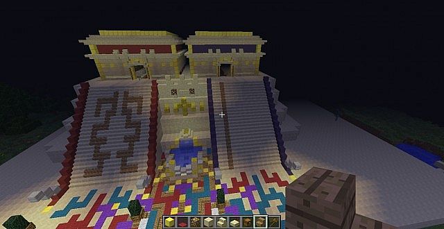 Templo Mayor Market Minecraft Map