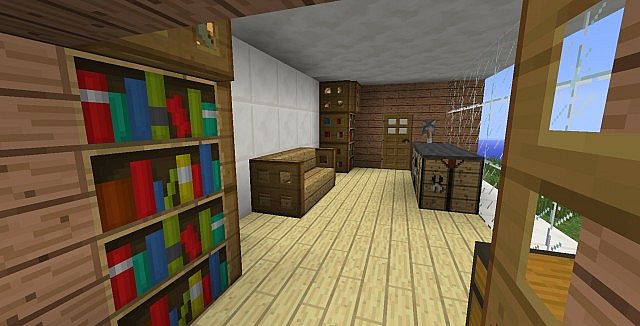 Small Modern Prefab Home Minecraft Map