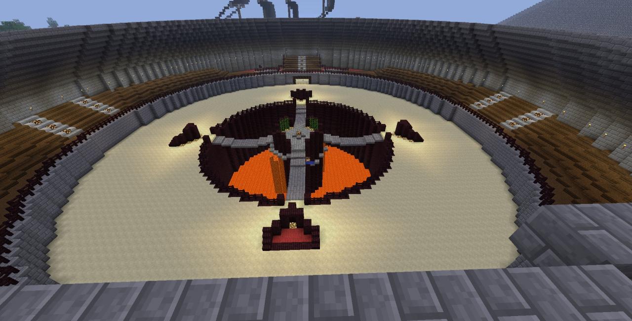 Huge Arena Minecraft Map