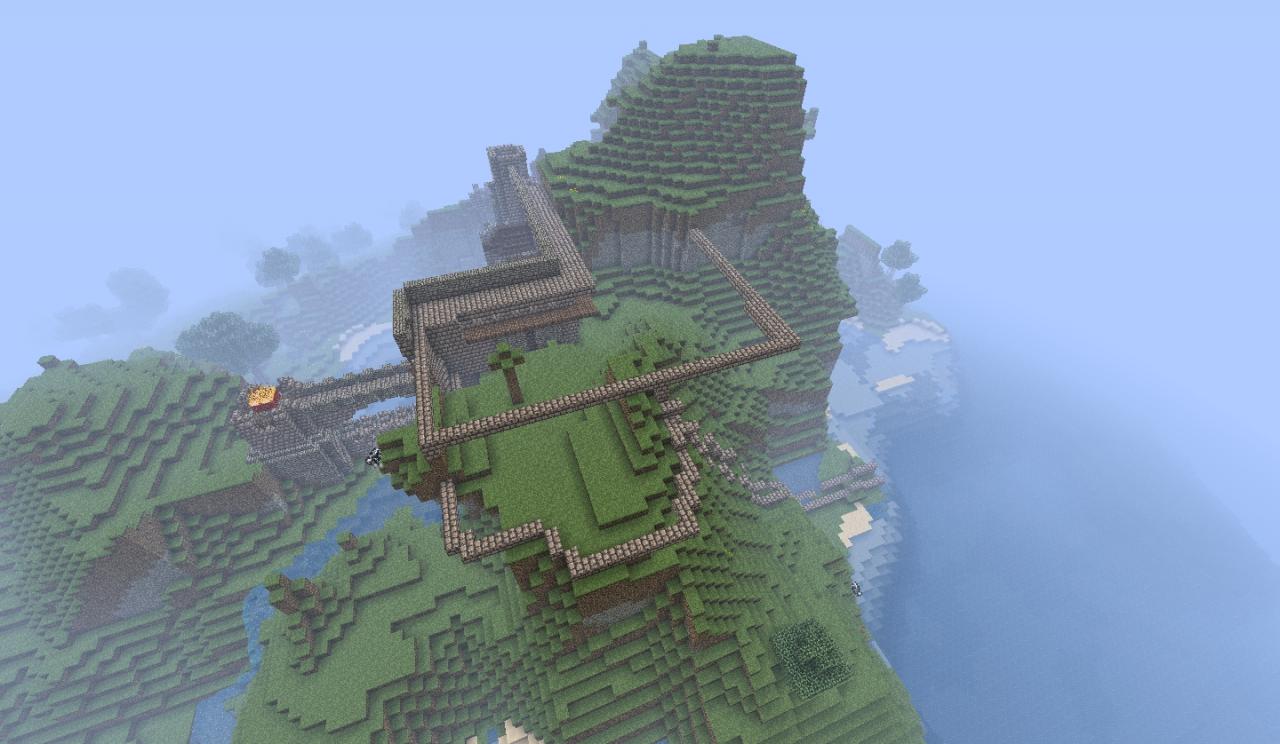 epic medieval castle Minecraft Map