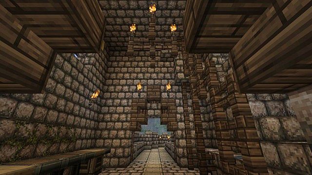 Ancient Wall Tower Minecraft Map