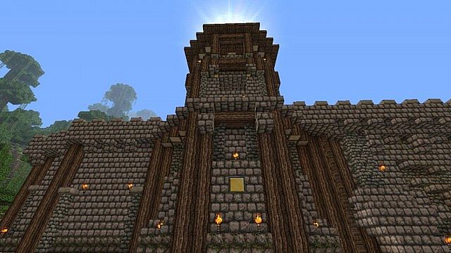 Ancient Wall Tower Minecraft Map