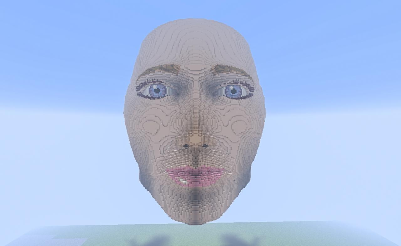 Face Minecraft Map