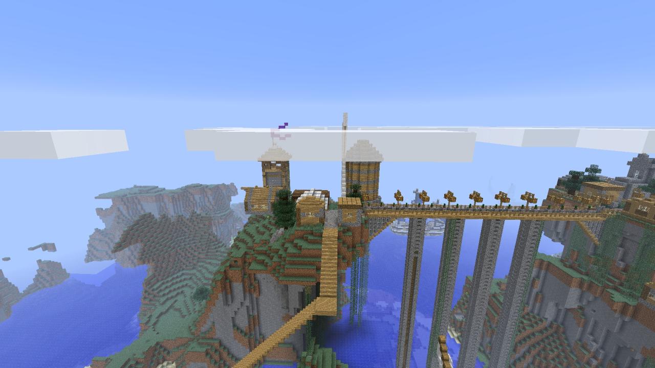 rustic town Minecraft Map