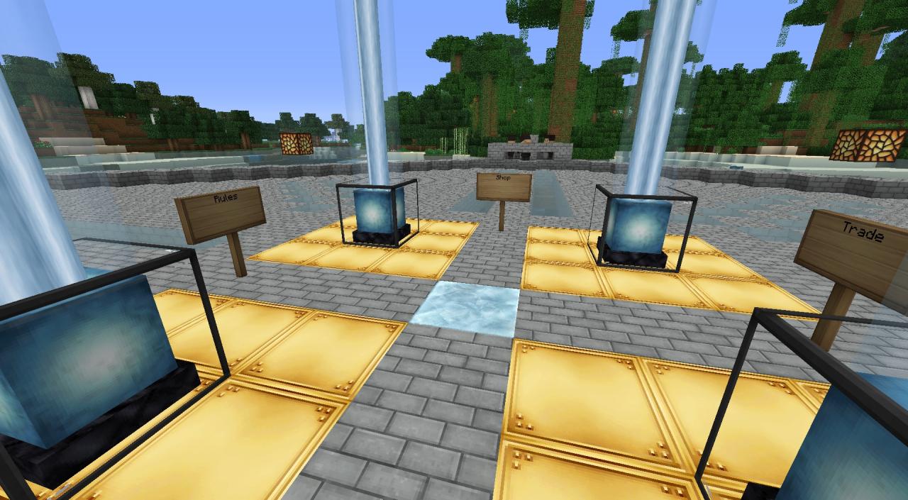 Server Spawn Area Minecraft Map