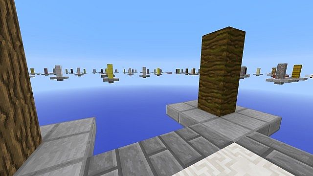 Sky Pillar PVP Minecraft Map