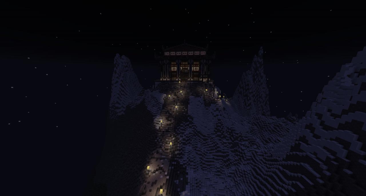 Mountaintop Monastery Minecraft Map