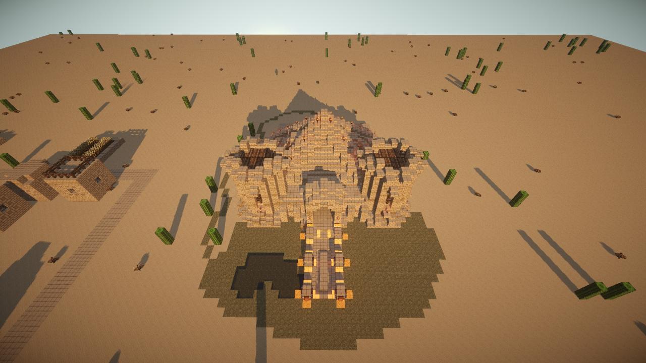 Desert Temple Remodel Minecraft Map