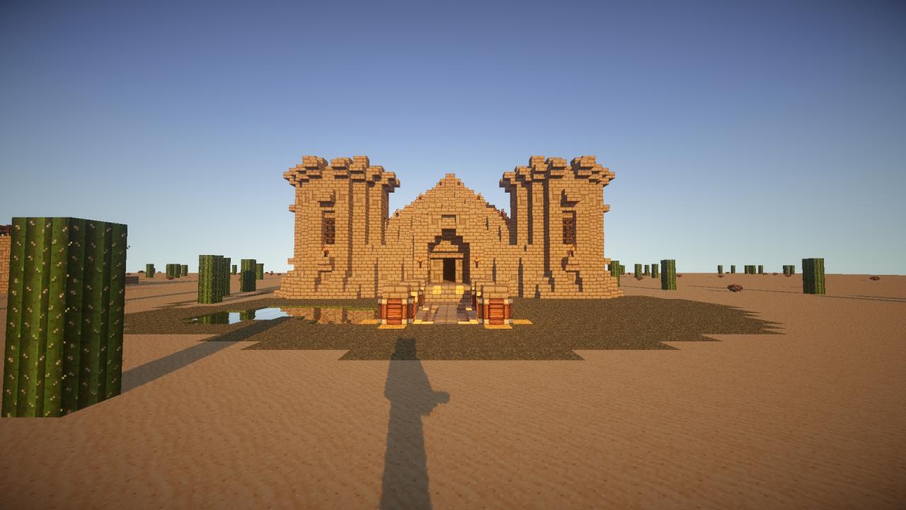 Desert Temple Remodel Minecraft Map