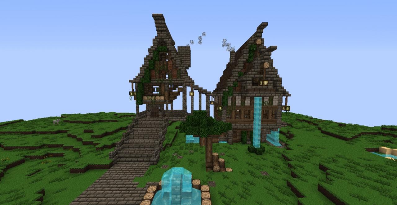 Rustic House Minecraft Map