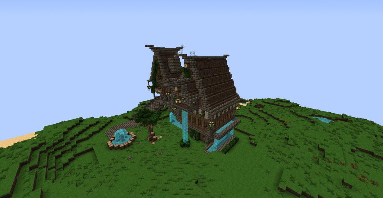 Rustic House Minecraft Map