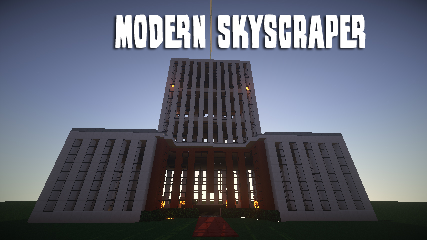 Modern Skyscraper. Minecraft Map
