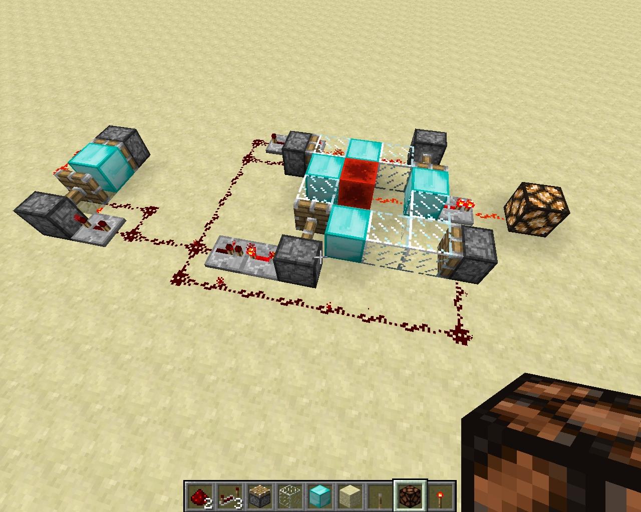 Redstone memory cell Minecraft Map
