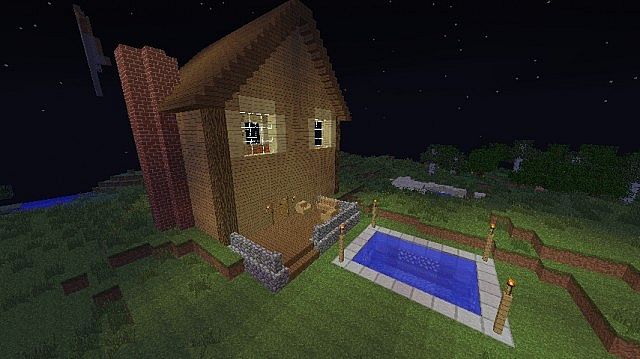 Ye Old House of Gamechap and Bertie Minecraft Map