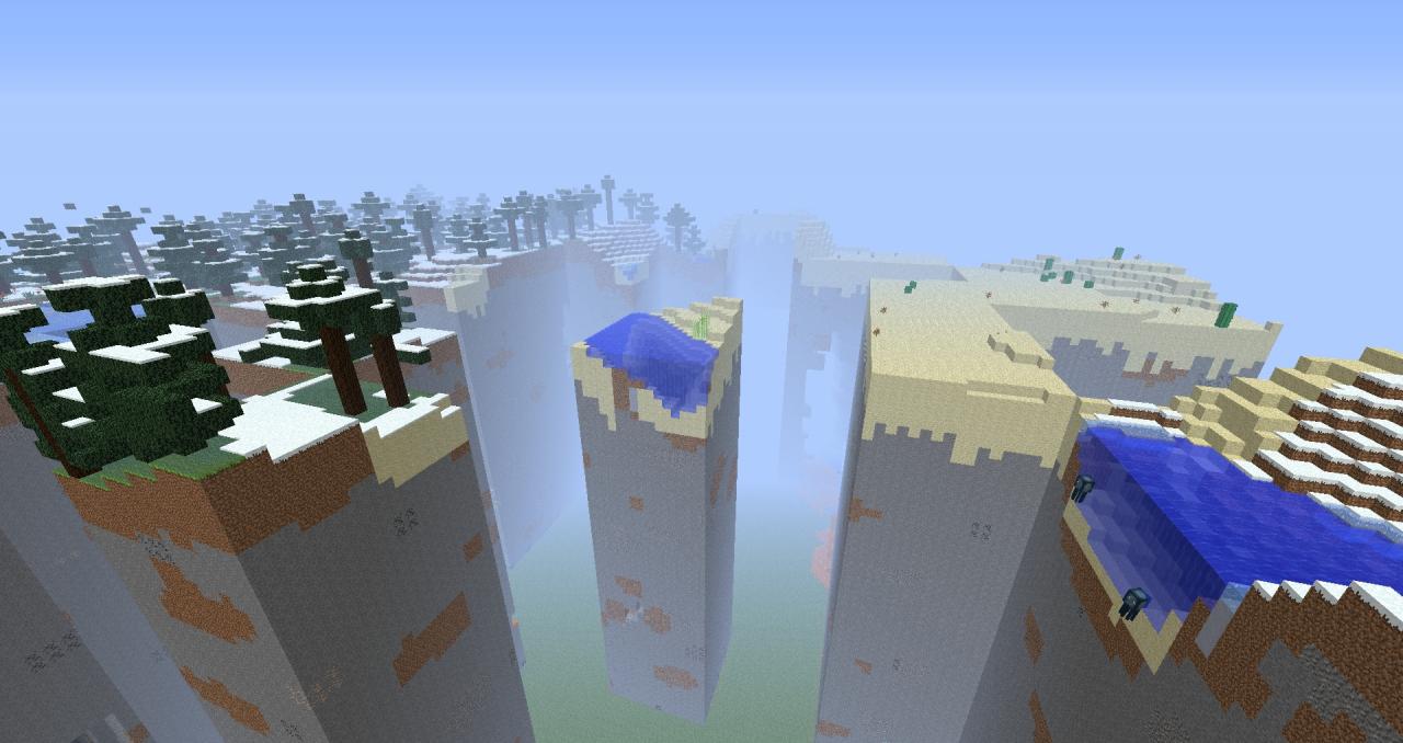 WEIRD SURVIVAL WORLD Minecraft Map