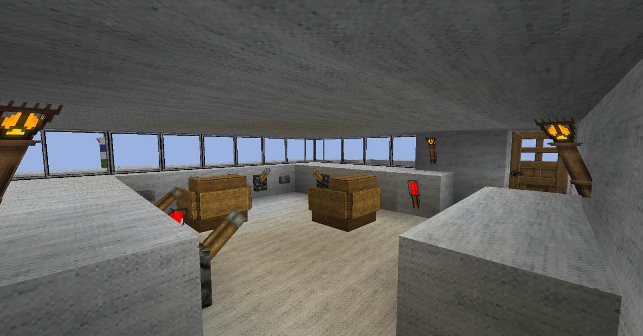 British Royal Navy Type 23 Frigate Minecraft Map