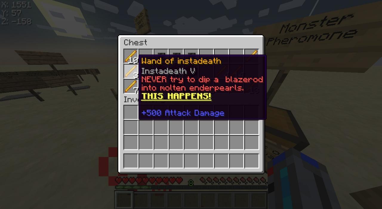 Random stuff made with MCedit Minecraft Map