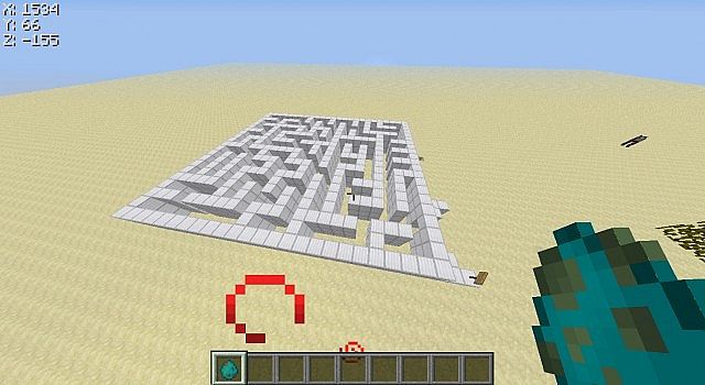 Random stuff made with MCedit Minecraft Map