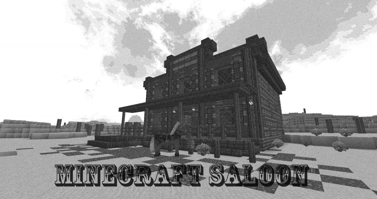 Minecraft Saloon - Wild West Project Minecraft Map