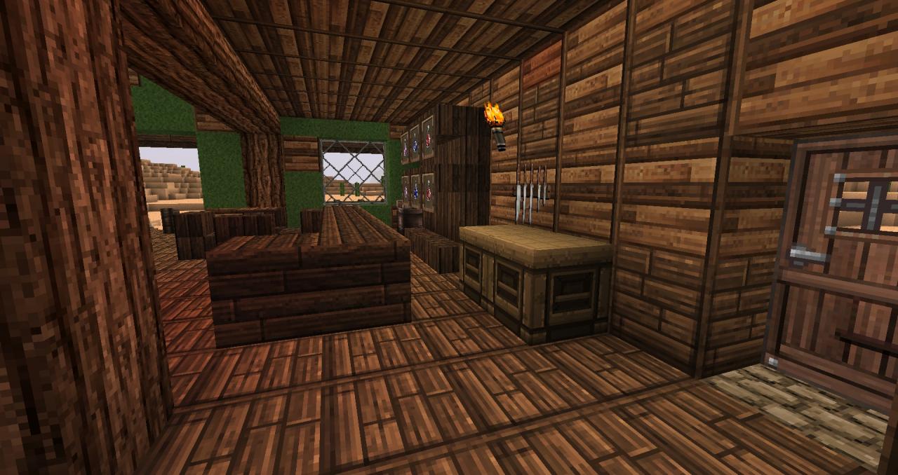 Minecraft Saloon - Wild West Project Minecraft Map
