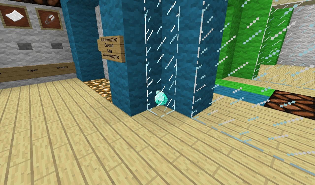 Rock-Paper-Scissors Minecraft Map