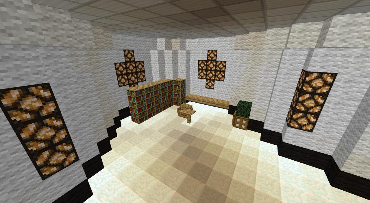 Futuristic Tardis console room (commishion) Minecraft Map