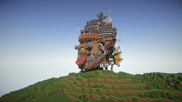 Howl's Moving Castle Minecraft Map