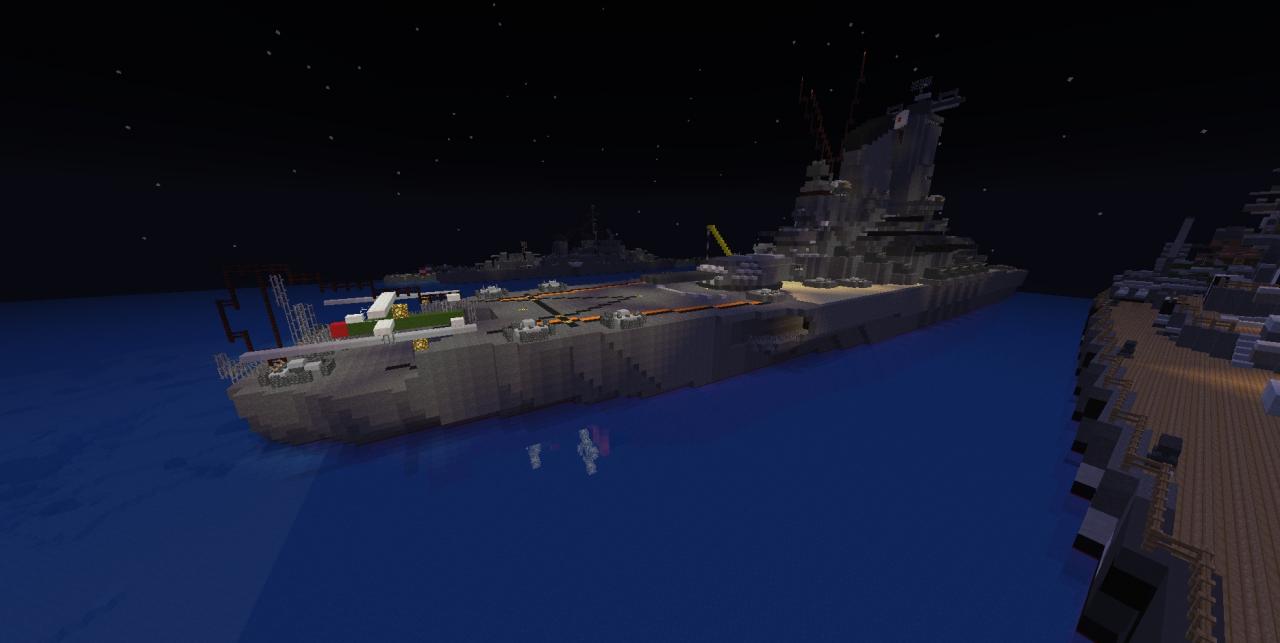 Battleship Yamato Minecraft Map