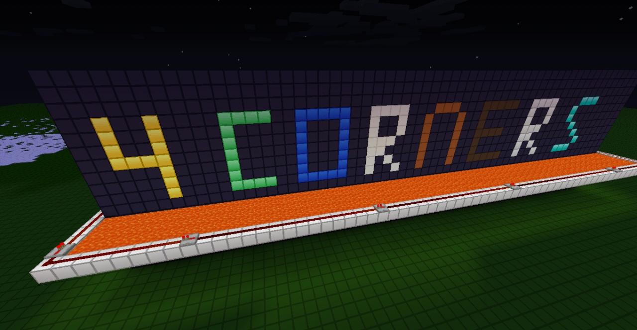 4 Corners Minecraft Map