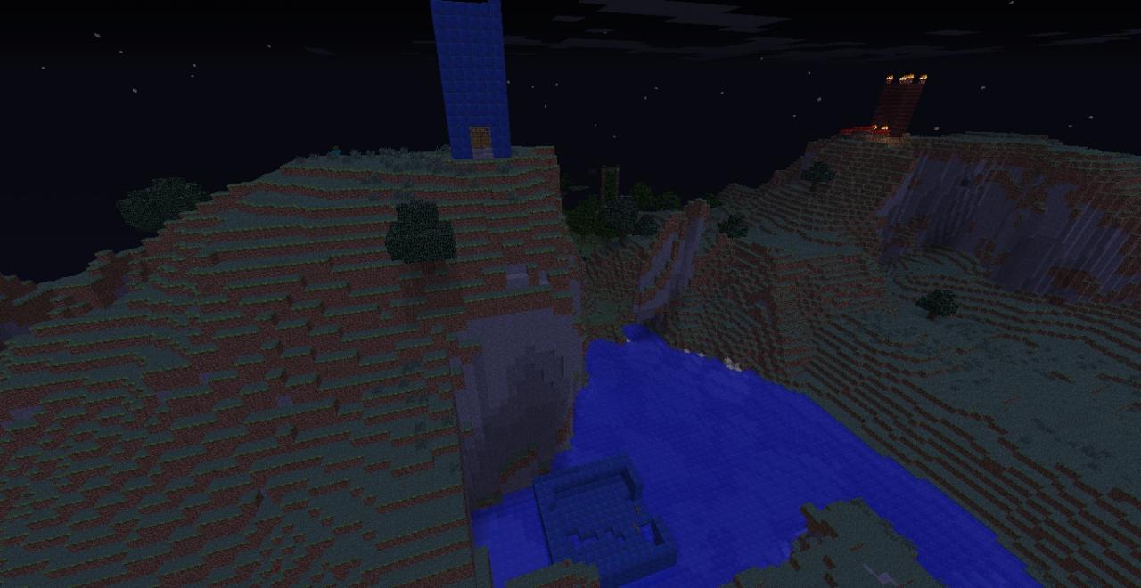 Minecraft MiniGame Elemental Tower Warriors Minecraft Map