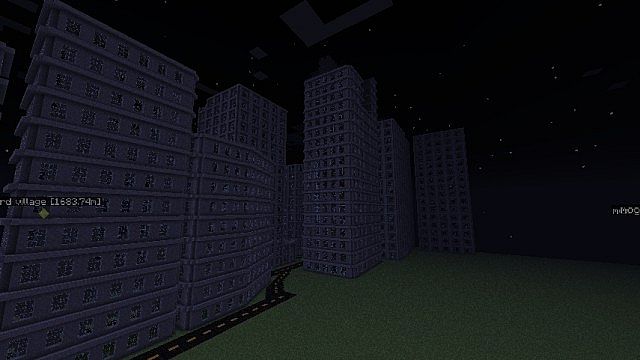 skyscraper district Minecraft Map