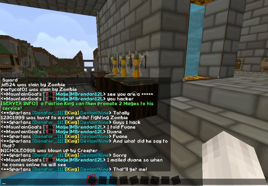 hacks on dev Minecraft Map