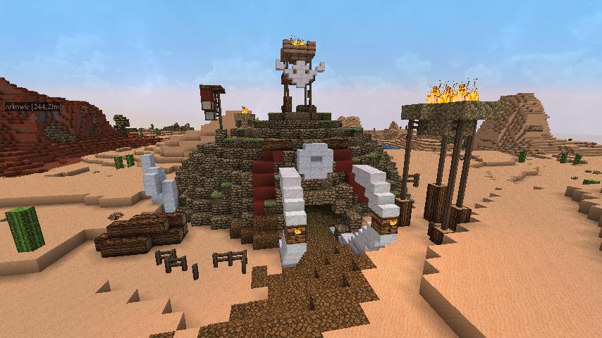 baza orków /orc base Minecraft Map