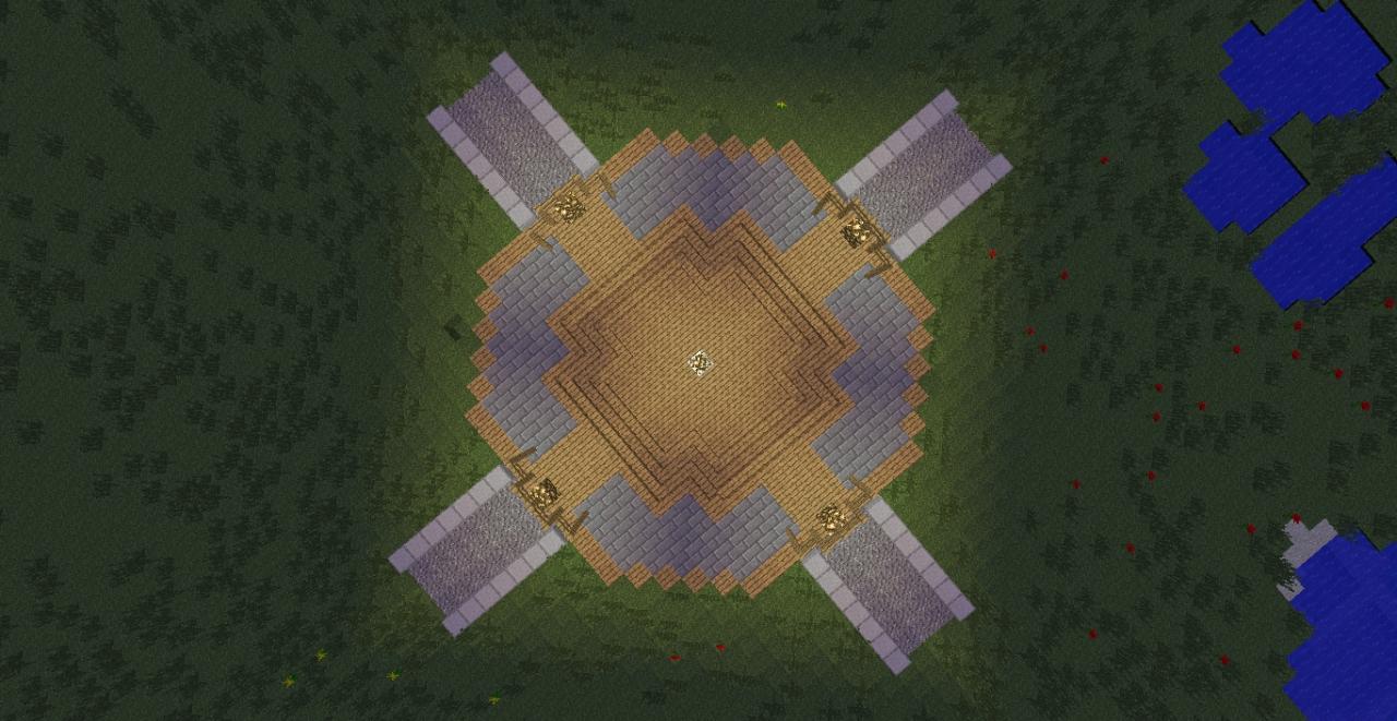 Simple Spawn For Any Server Minecraft Map