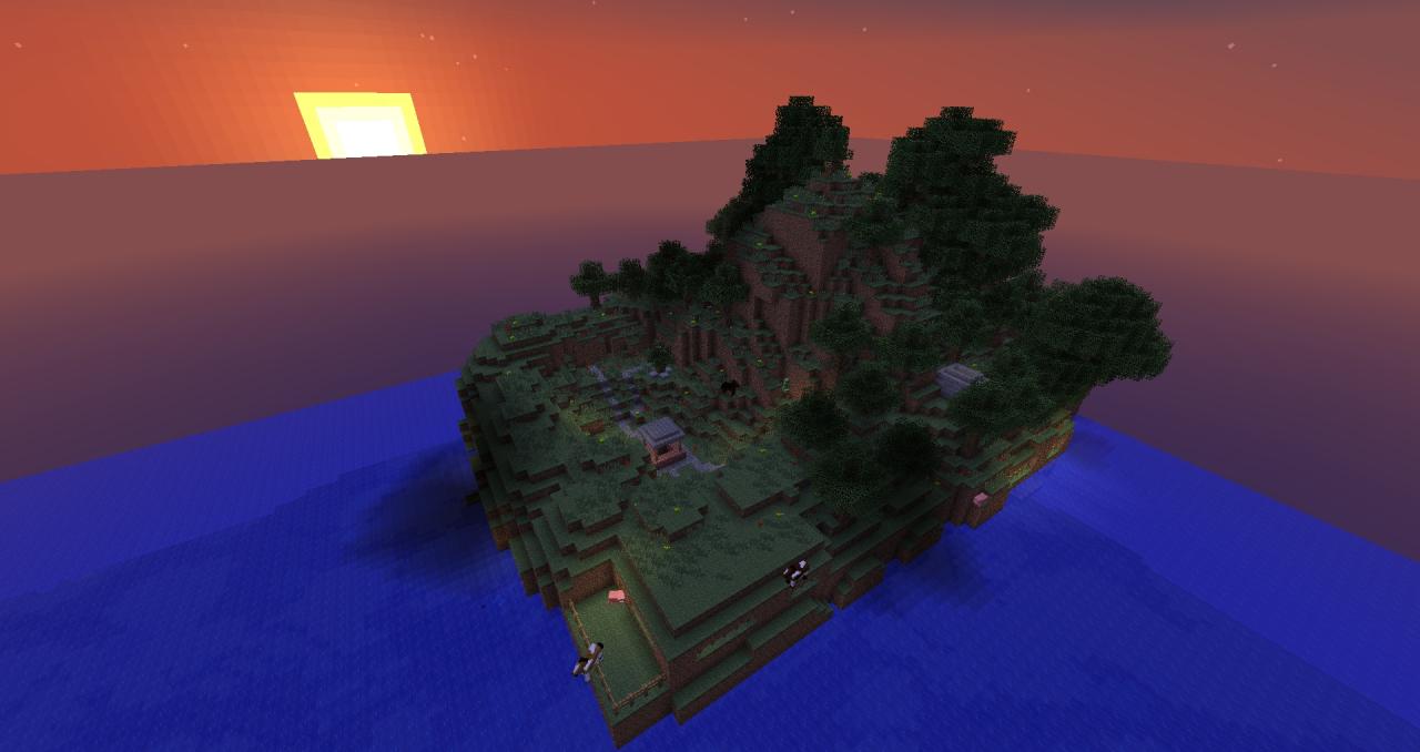 Dirt Island Minecraft Map