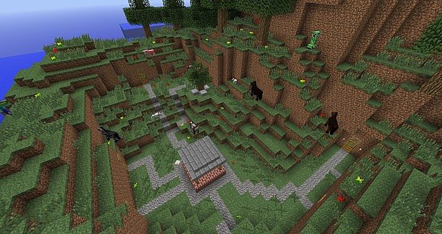 Dirt Island Minecraft Map