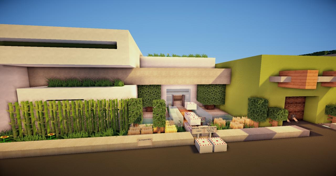 Minimalistic house Minecraft Map