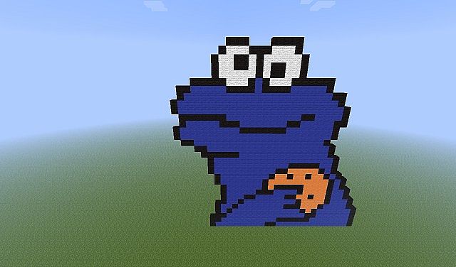 Pixel art Art world Minecraft Map