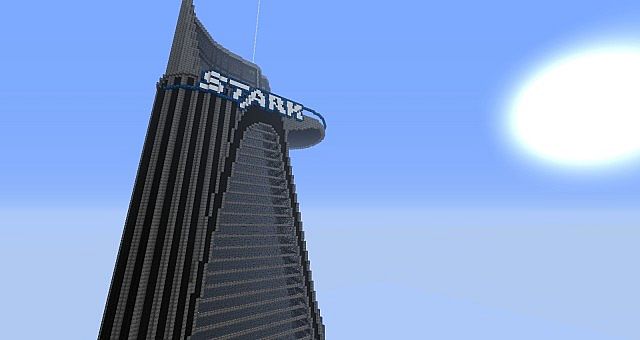 Stark Tower [[ The Avengers ]] Minecraft Map